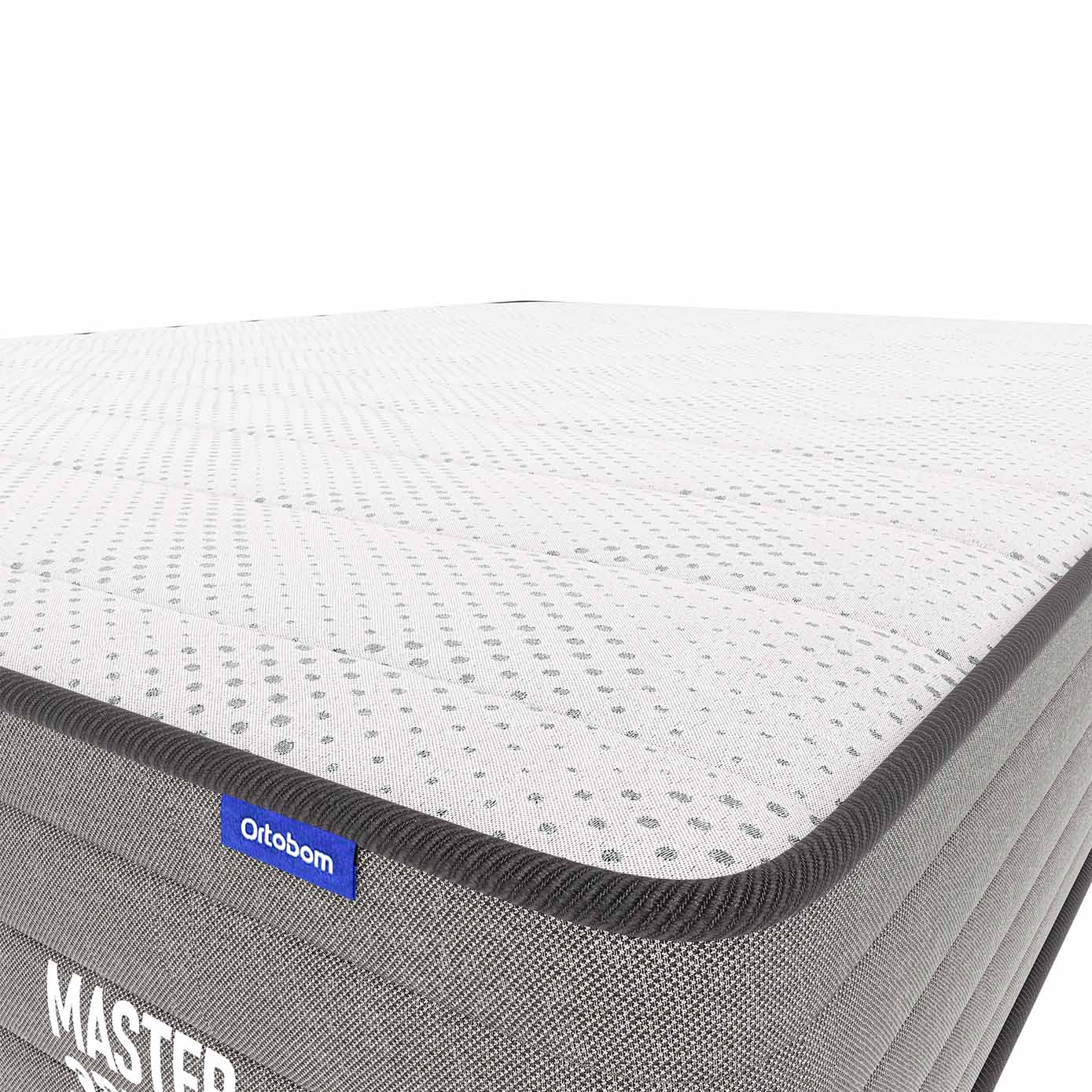 Colchão Master Spring Queen e Base Som Cori Brown Queen - Ortobom | Ortobom